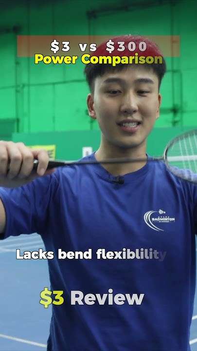 $3 vs $300 Racket Power Comparison #shorts - YouTube