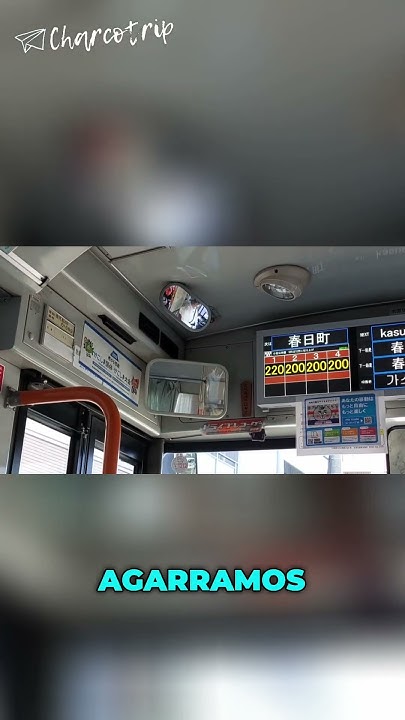 Tomando el autobús urbano en Kagoshima, Japón - YouTube