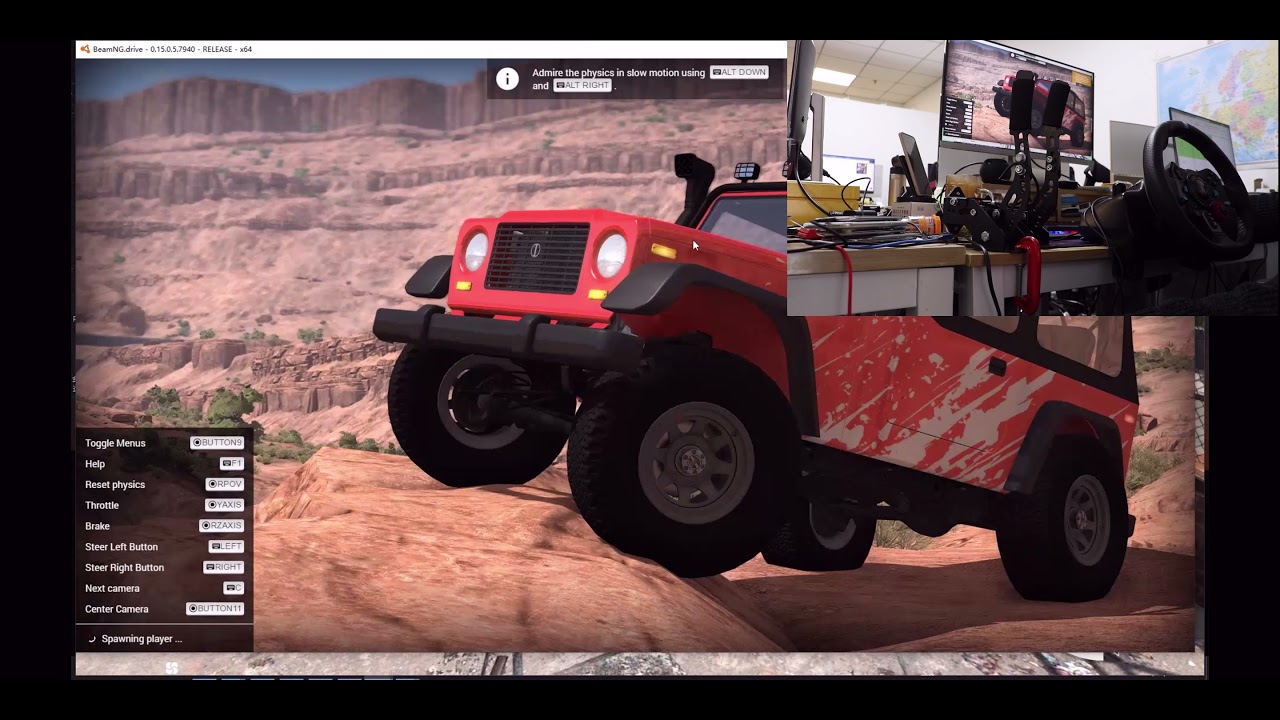 Setting video of handbrake on Beamng Drive - YouTube