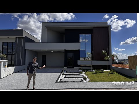 CASA MODERNA COM AUTOMAÇÃO, 3 SUÍTES, PISCINA E GOURMET | DONA MARIA CÂNDIDA/SP