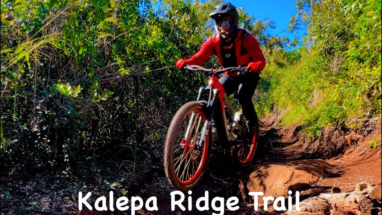 Kalepa Ridge Trail afternoon ride (vol.39) - YouTube