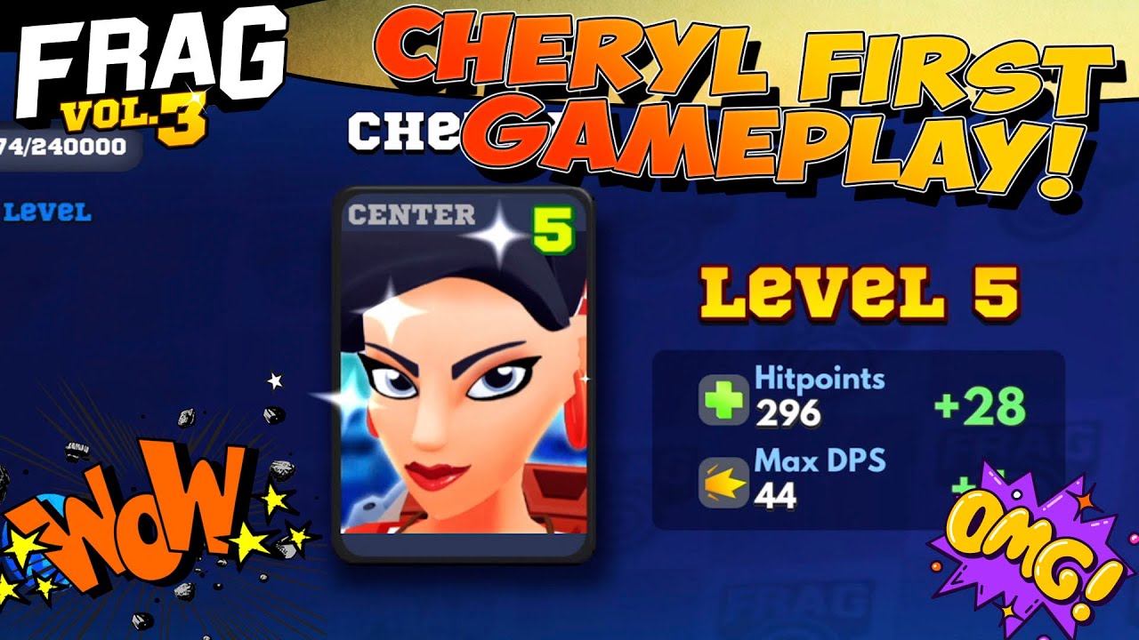 FRAG Pro Shooter Vol.3 - Gameplay Walkthrough part 150 - New Fragger! Cheryl🔥(iOS,Android) - YouTube