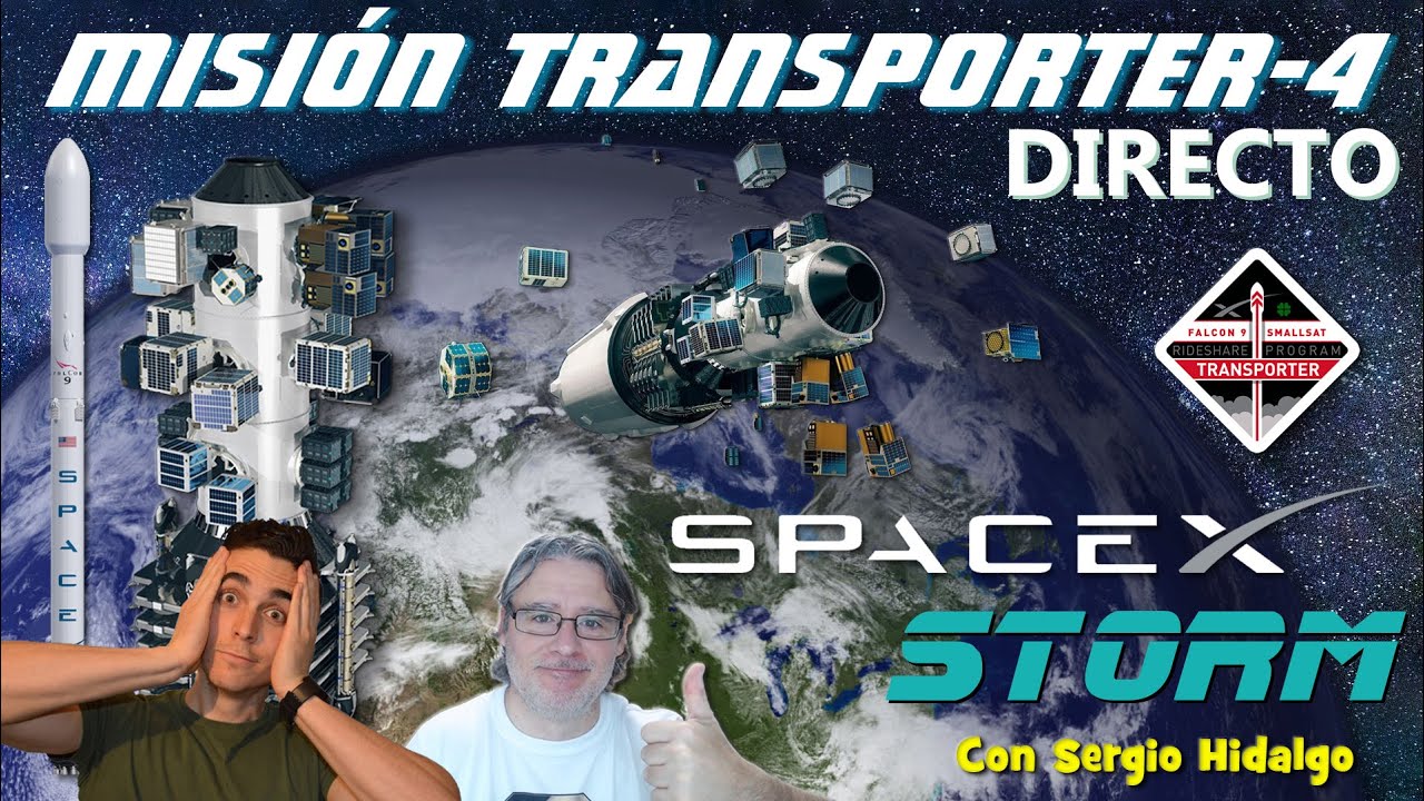 Lanzamiento de la misión Transporter-4 de SpaceX! 🚀 - YouTube