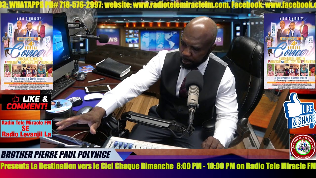 Radio Tele Miracle FM Live Stream - YouTube