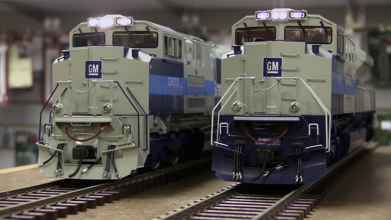Teaser Trailer DCCTRAIN Overland Models SD70ACe O scale sound decoder ...