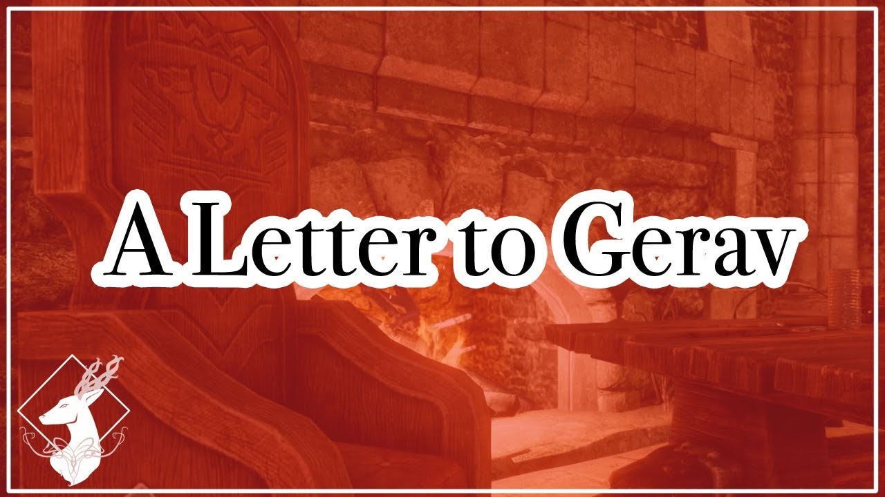 {Codex-DA2} A Letter to Gerav - YouTube
