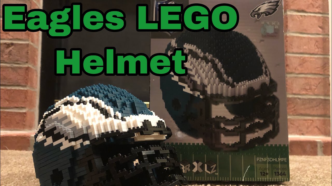 foco BRXLZ Eagles Helmet time lapse build - YouTube
