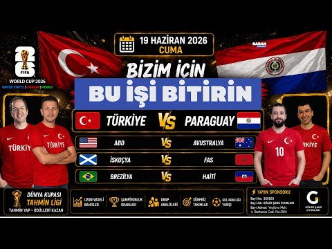 🇹🇷 BİZİM İÇİN SALDIR TÜRKİYE! | Türkiye - Paraguay | Dünya Kupası Günlüğü