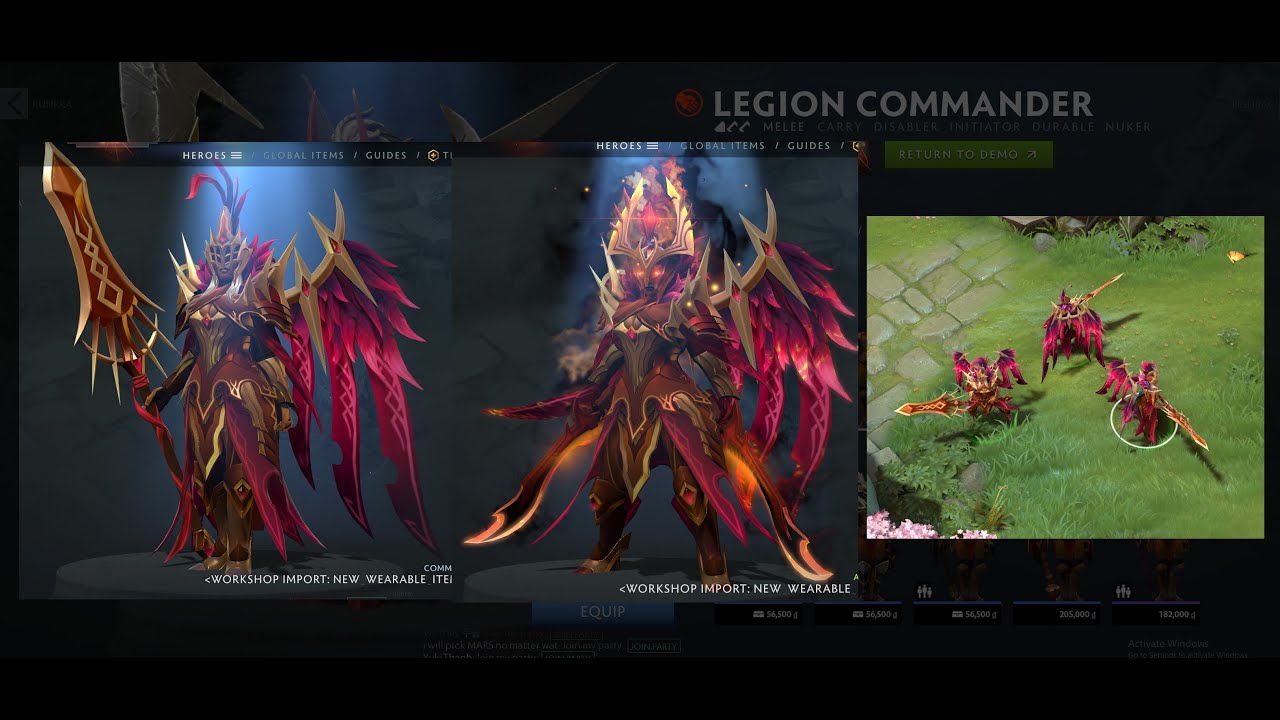 Legion Commander Dota 2 Arcana