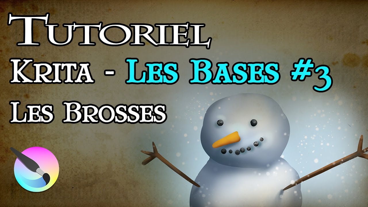 Tuto – Les Bases #3– Découvrir les Brosses (Krita - Novice) - YouTube