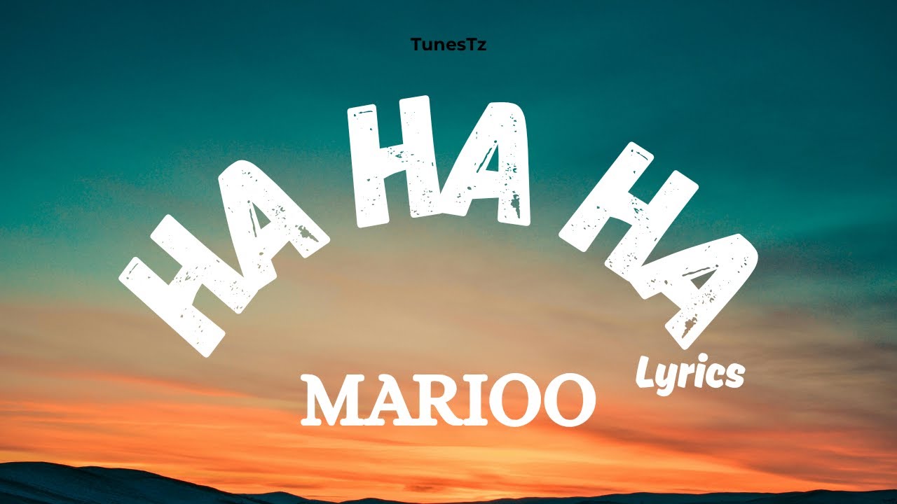 HA HA HA - Marioo Lyrics Video - YouTube