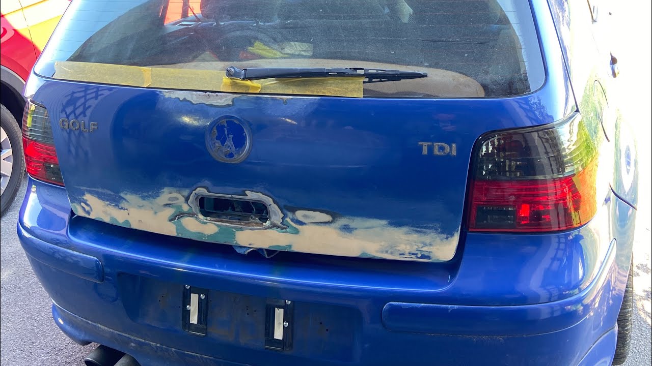 Home build clean Look golf mk4 | Golf 4 clean look - YouTube