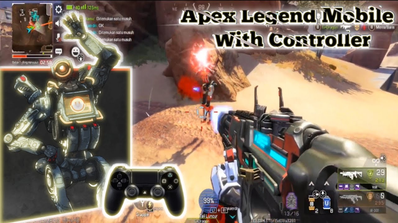 Play Apex Legend Mobile With Controller PS4 - Ultra HD Grapichs - YouTube