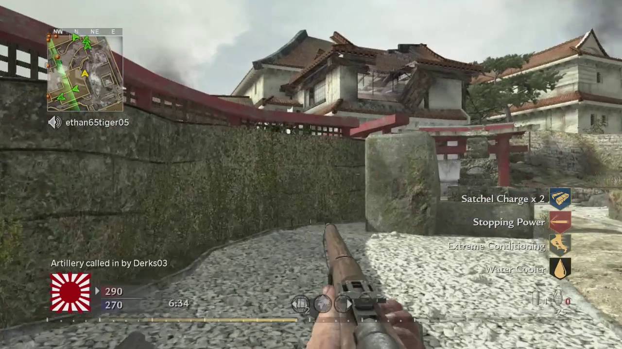 COD WaW - Arisaka TDM - YouTube