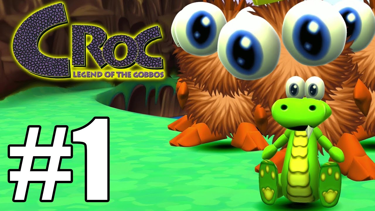 Croc: Legend of the Gobbos Remastered Gameplay Walkthrough Part 1 - YouTube