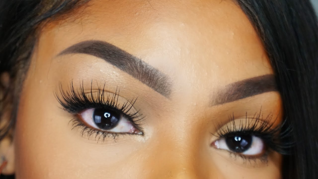 How to apply eyelashes | Lash extensions under $10 - YouTube
