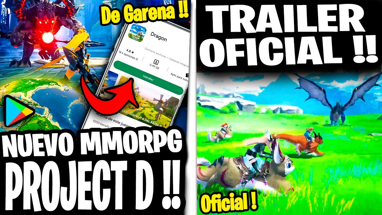 Dragon Sword (Project D) GARENA MUNDO ABIERTO MMORPG ANALISIS GAMEPLAY ...