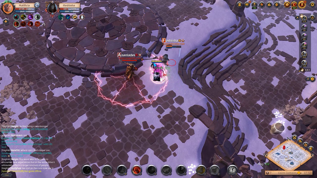 Albion 1 handed dagger pvp deathknight build 1 v 2. Malific - YouTube