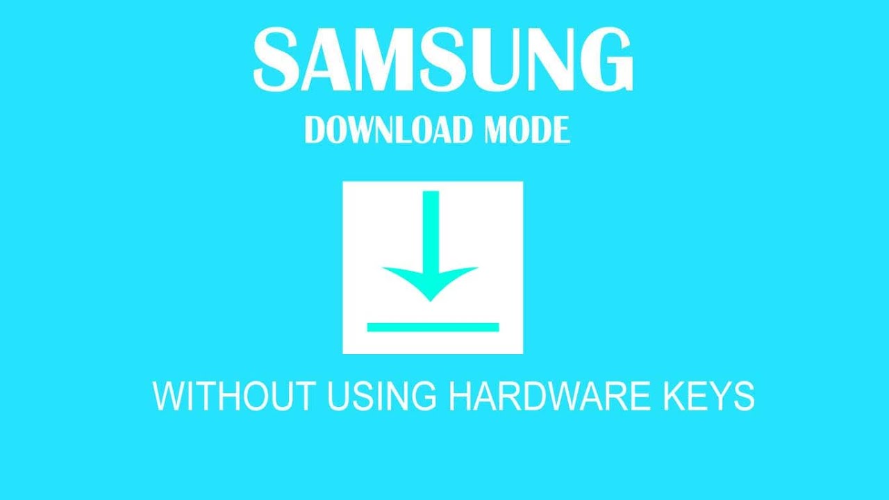 Any Samsung Device How to Reboot Download Mode without using Hardware ...