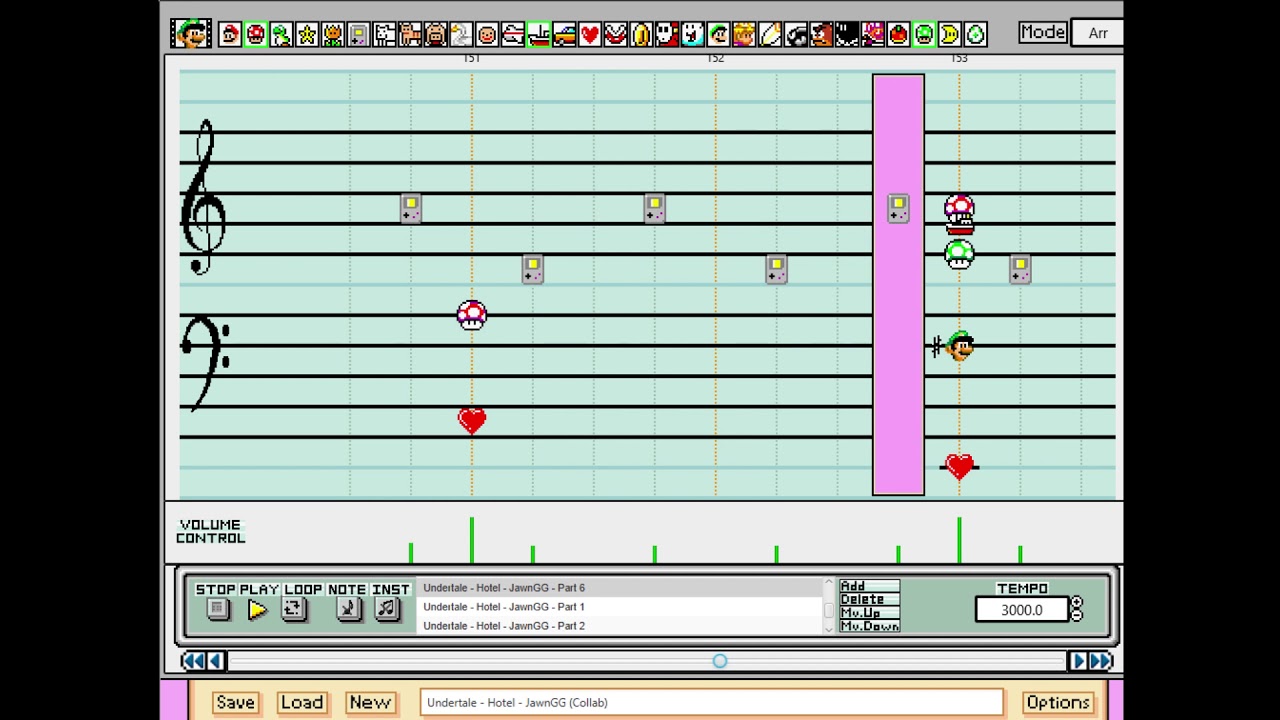 Undertale - Hotel - Toby Fox - Giant Mario Paint Cover - [Undertale ...