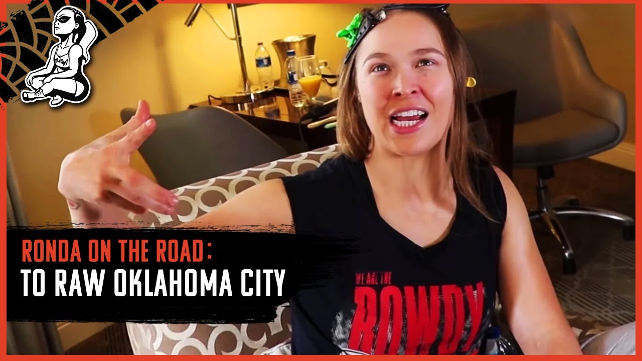 Ronda on the Road | WWE RAW Oklahoma City - YouTube