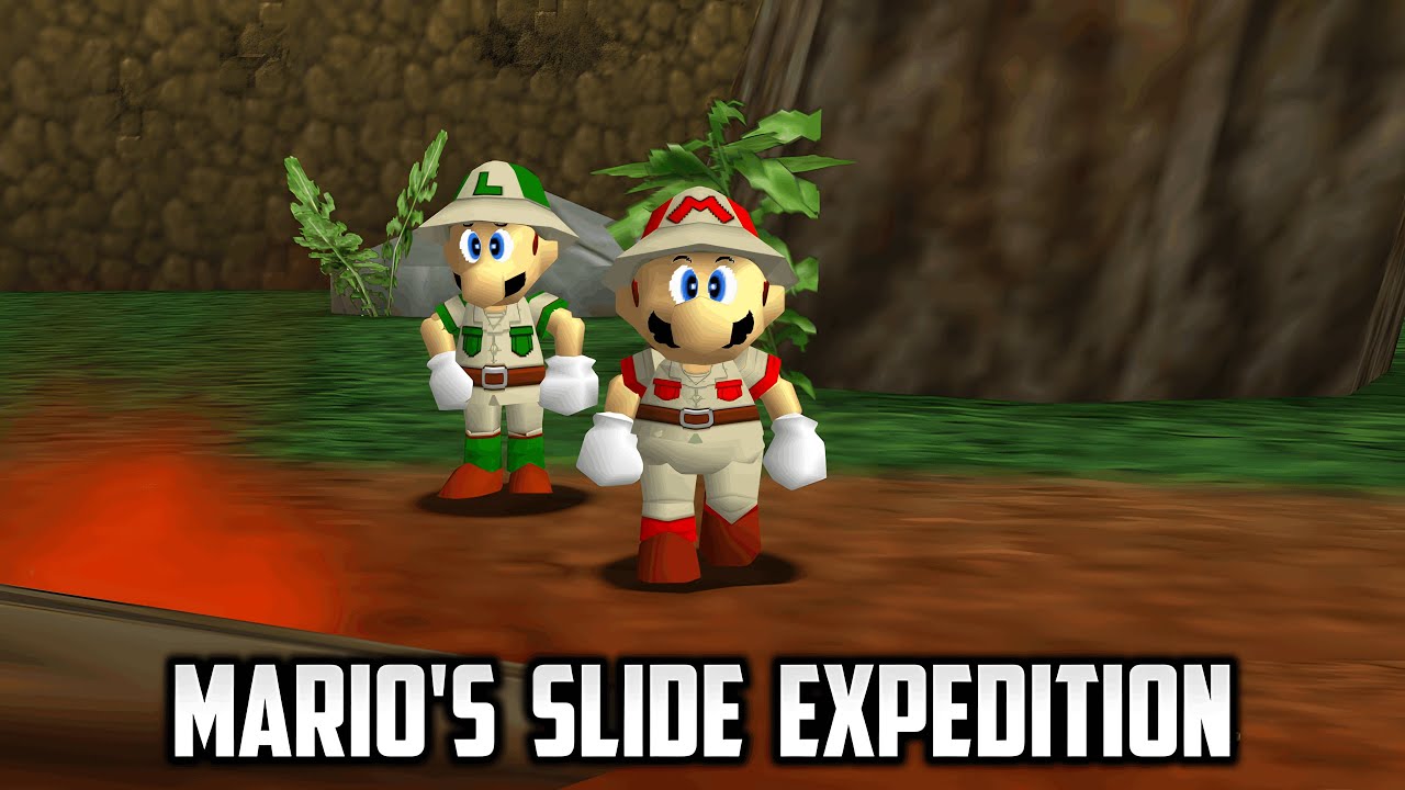 ⭐ Super Mario 64 - Mario's Slide Expedition - YouTube