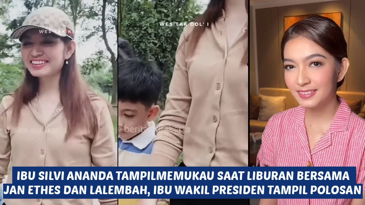 Hari ini silvi ananda tampil cantik, liburan gendong putrinya, ibu ...