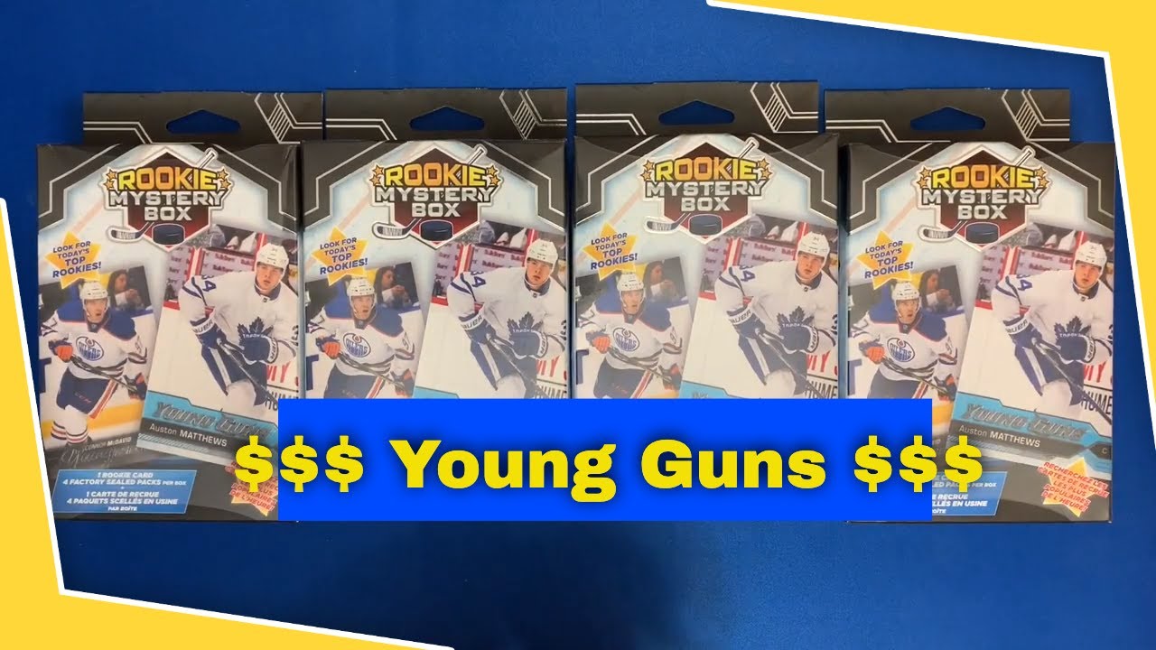 $ Young Guns Rookies $ that cover the costs of 4 Mystery Rookie Boxes ...