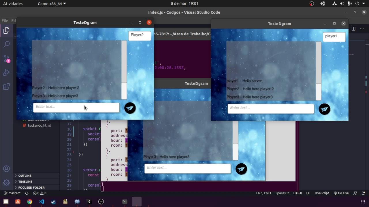 Multiplayer Unity With Nodejs Part 1 Youtube
