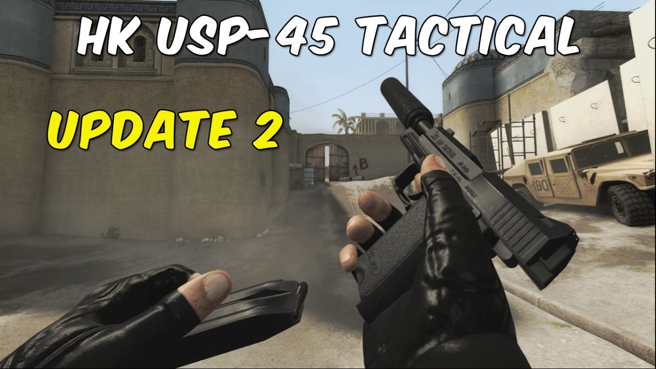 [CS:S][USP][Update2] HK USP-45 Tactical (Remade Normal Map) | Mr.Why ...