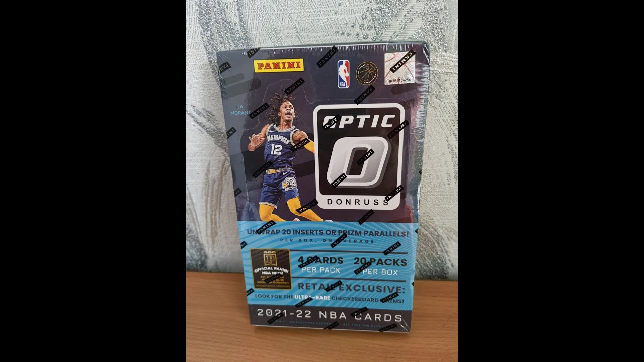 202122 Panini Donruss Optic Basketball Retail 20 Pack Box - YouTube