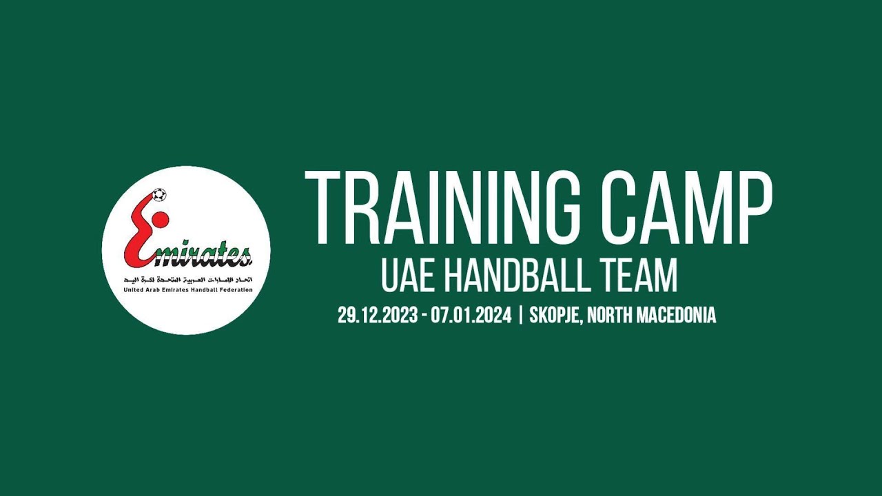 AGE Sports & UAE Men's Handball National Team - YouTube