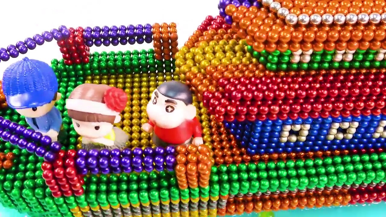 MEMBUAT KAPAL PESIAR MODERN DARI BOLA MAGNET (Magnet Balls) - YouTube