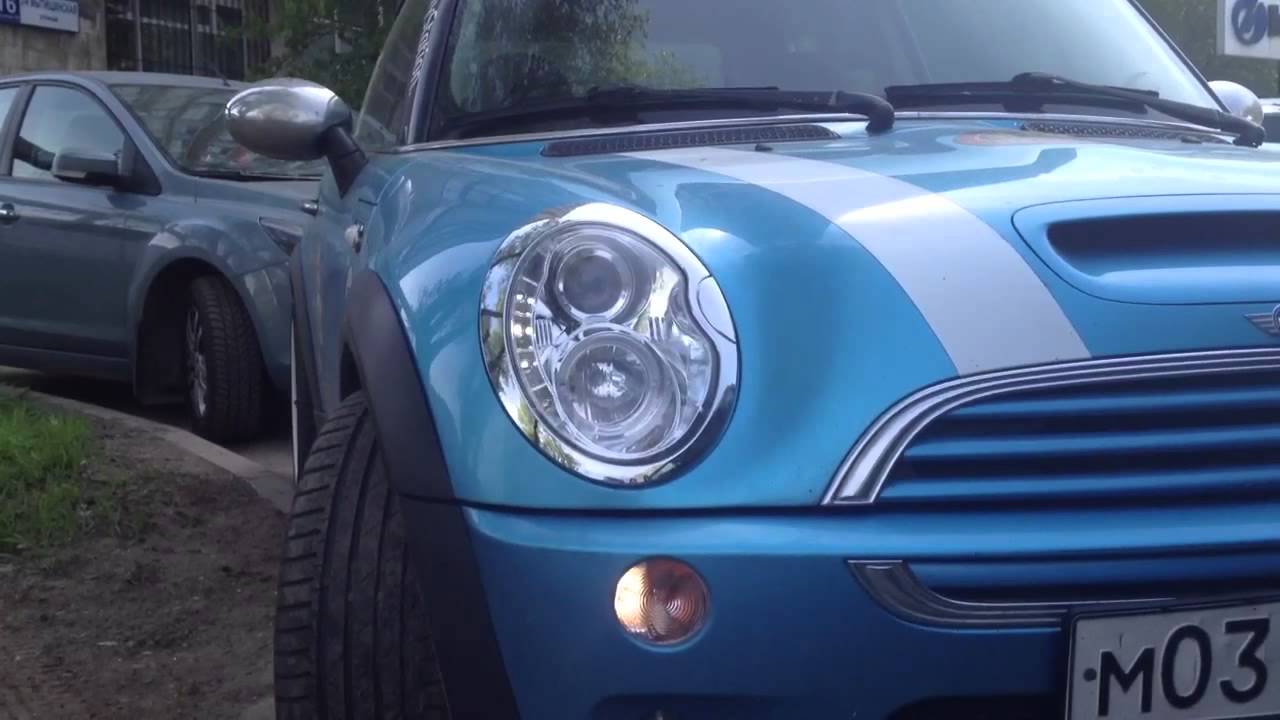 Mini Cooper DRL Headlight - YouTube