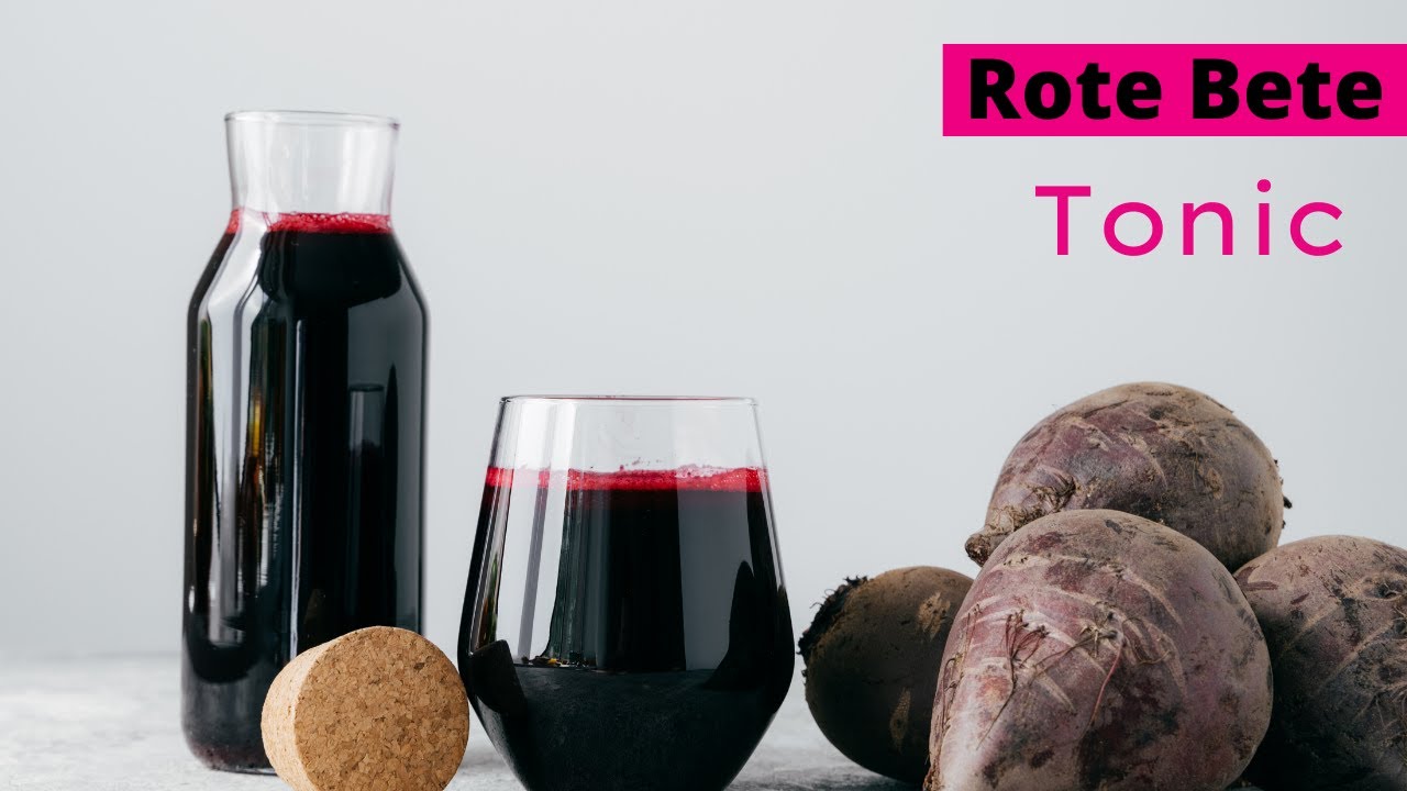 ULTIMATIVES DETOX Drink Rezept für deine LEBER I ROTE BEETE Kwas selber ...