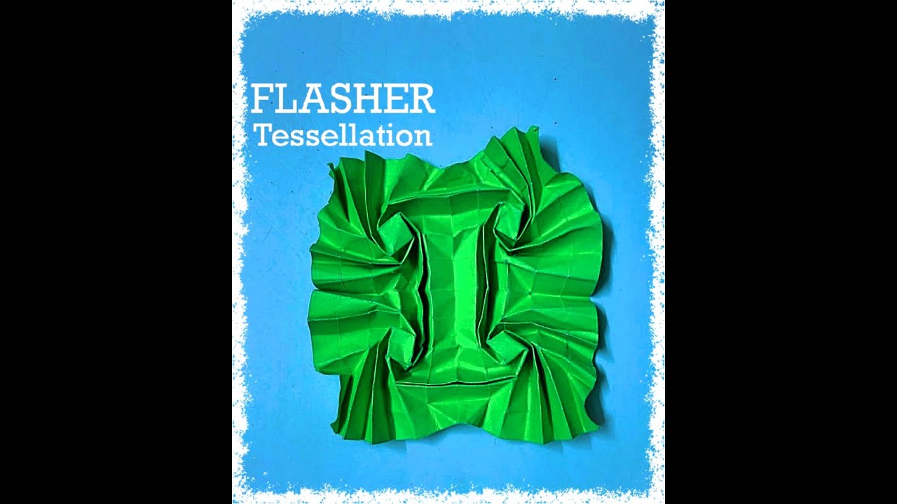 FLASHER TESSELLATION : DIY Easy Origami - YouTube