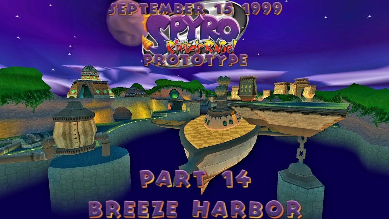 Spyro 2 Ripto's Rage Prototype: (September 15, 1999) Part 14: Breeze ...