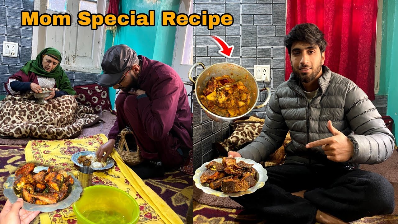 Mom Special Recipe || Kashmiri Gadde Te Mujj || Family Special Vlog 😍 ...