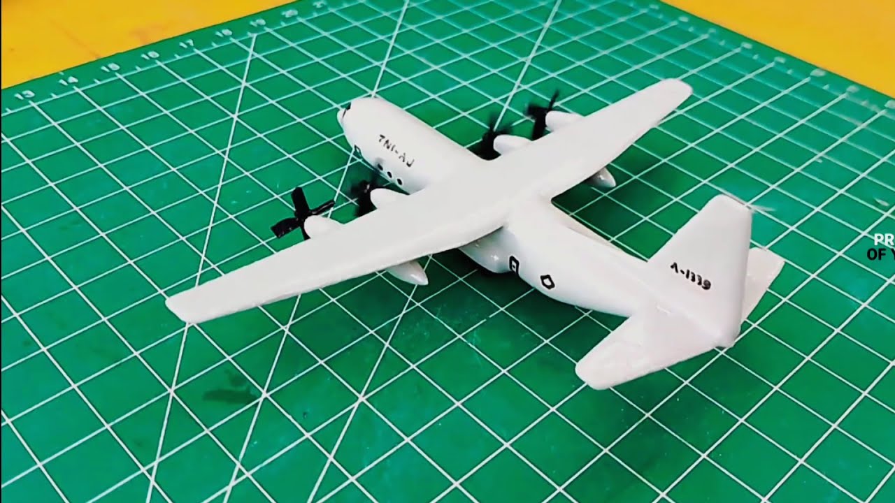 How to make a mini transport plane using ice cream sticks || Top ...