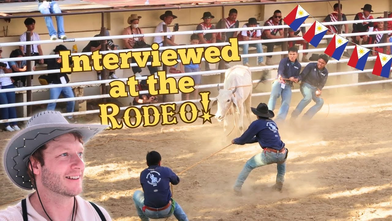 How I Became a VIP at a FILIPINO RODEO! Interviewed by the MCs ...