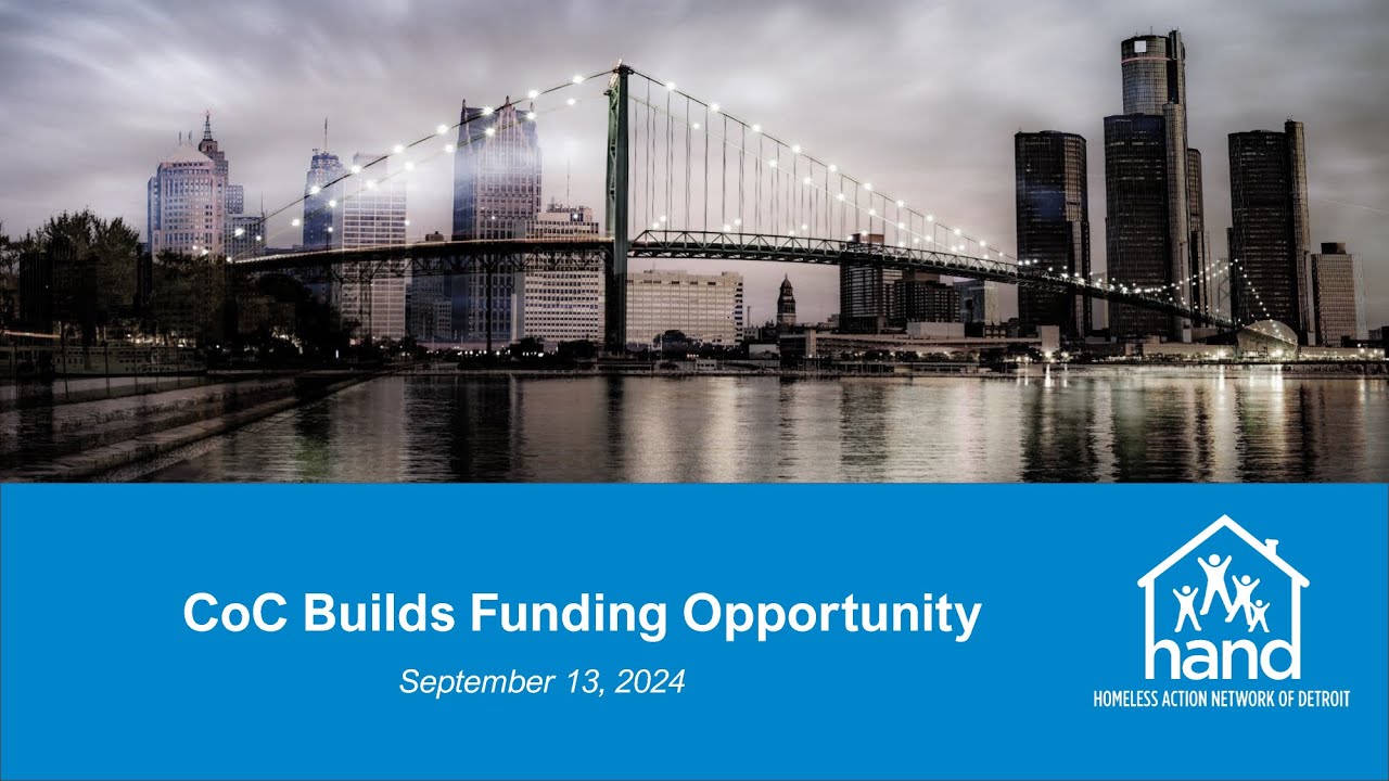 CoC Builds Funding Opportunity - YouTube