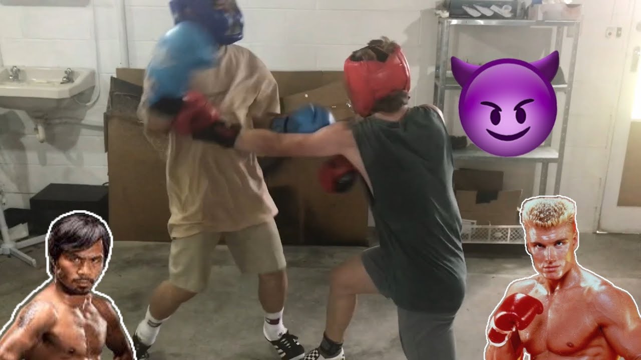 CRAZY STREET BOXING MATCH MANNY PACQUIAO VS IVAN DRAGO - YouTube