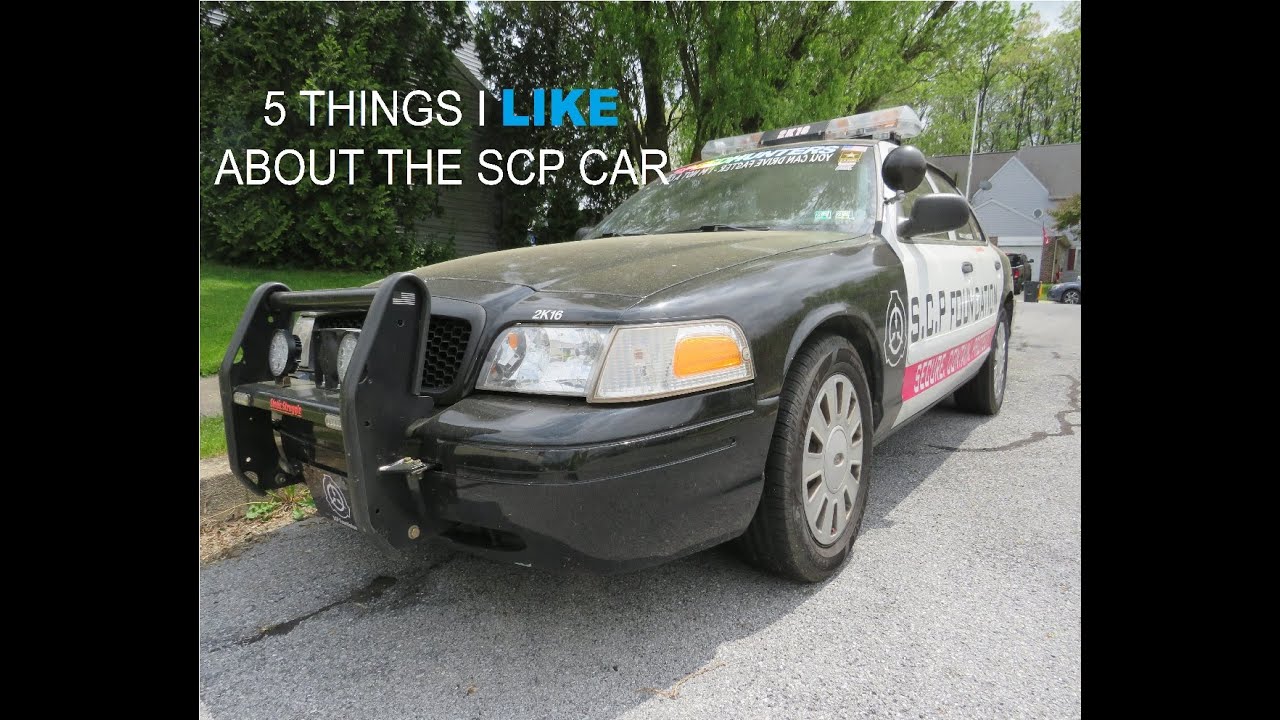 5 Things I Like About The SCP Car - YouTube