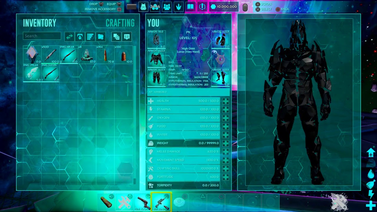 ARK - BUILDING A HUGE MOON BASE IN THE LUNAR BIOME ON GENESIS - YouTube