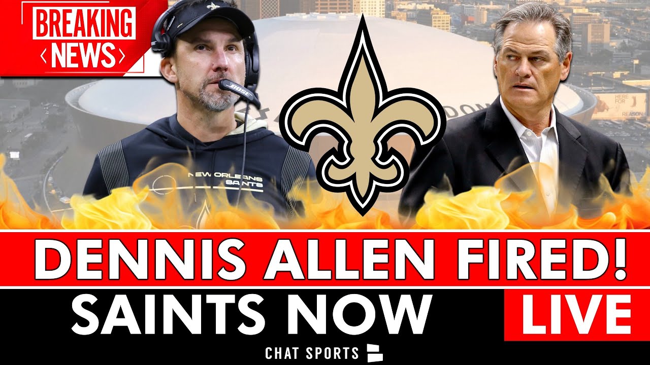 LIVE BREAKING NEWS: Saints Fired Dennis Allen - YouTube