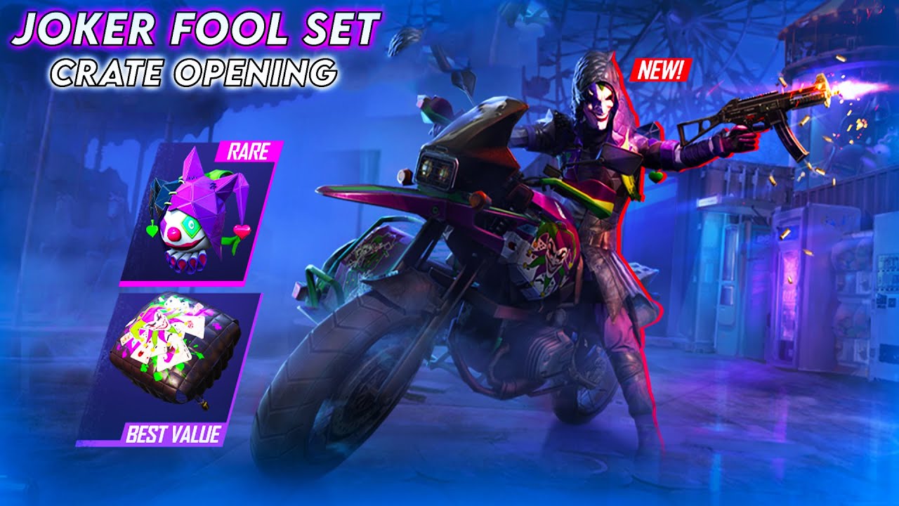 Joker Fool Set In Bgmi Crate Opening! | Bgmi Crate Opening - YouTube