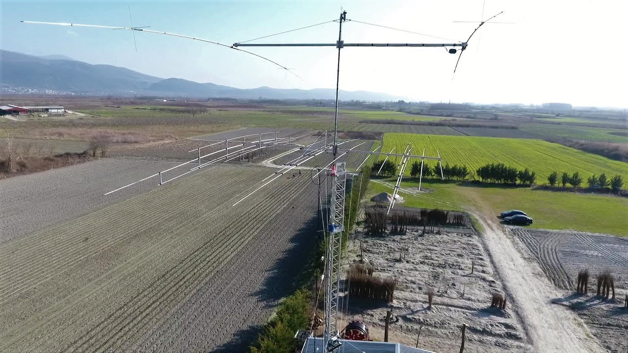 OptiBeam OB11-5 & Cushcraft XM240! SV2KBO My new antenna work condition ...