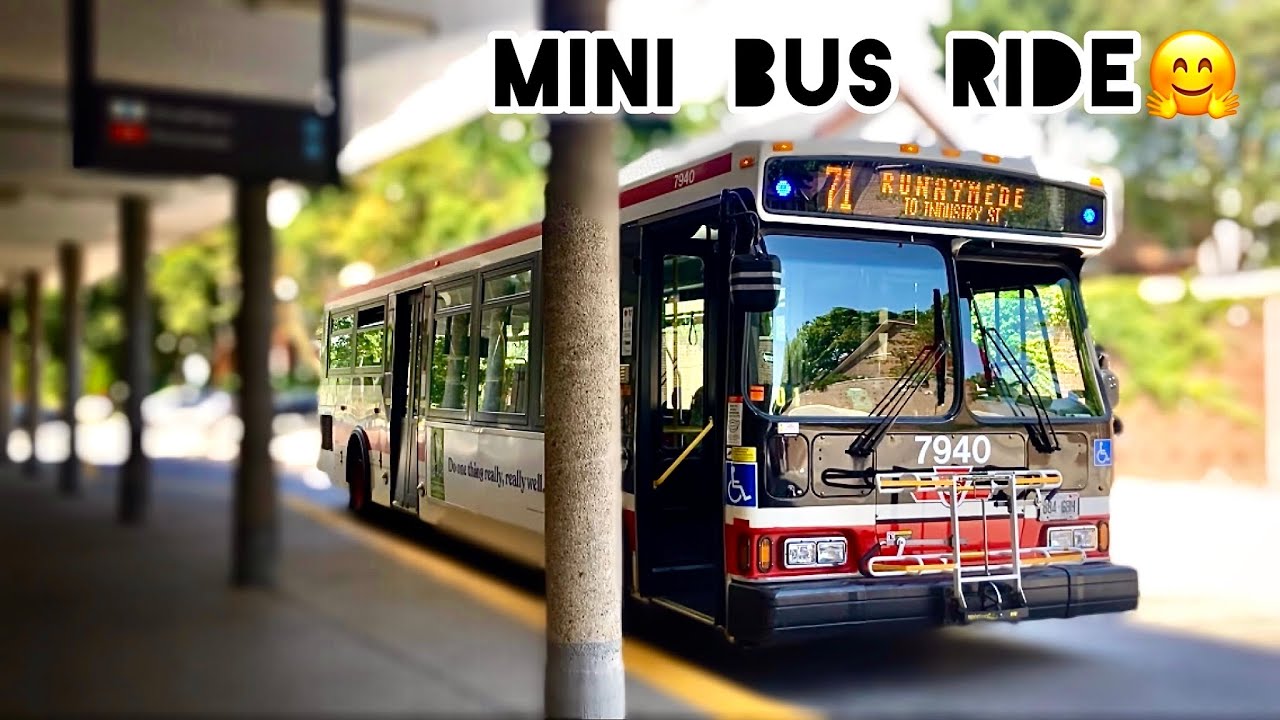 TTC 71 Runnymede 7940 Short Ride to the subway 7/23/2022 - YouTube