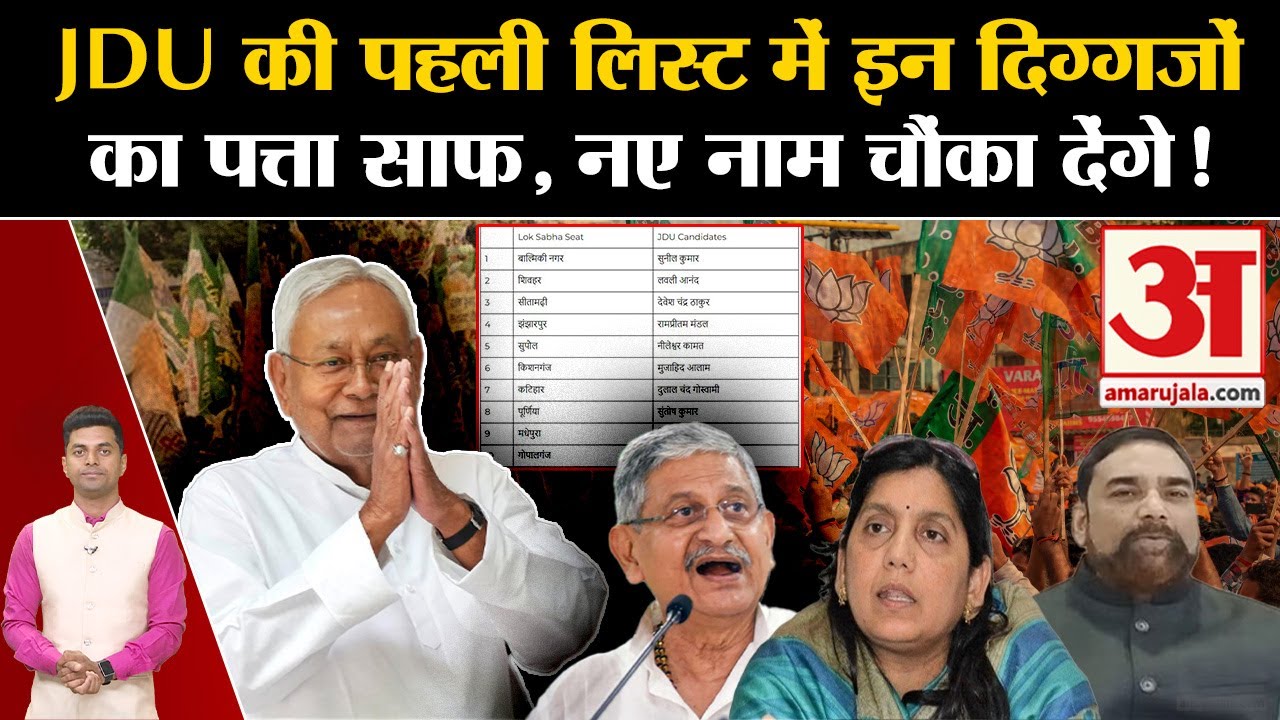 JDU List: लोकसभा चुनाव के लिए Nitish Kumar ने 16 उम्मीदवारों की लिस्ट ...
