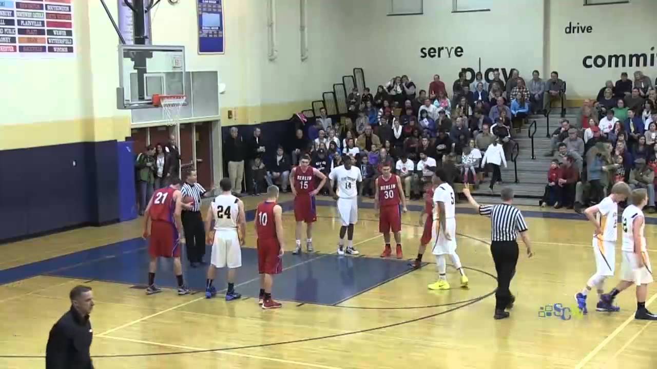 Simsbury High School Trojans Boys Basketball: January 4, 2014 - YouTube